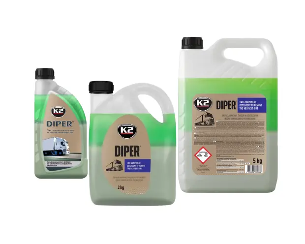 Двухкомпонентный шампунь K2 PRO DIPER 1 kg для ручной мойки по цене 195 ₴ — купить в CarDetailLab